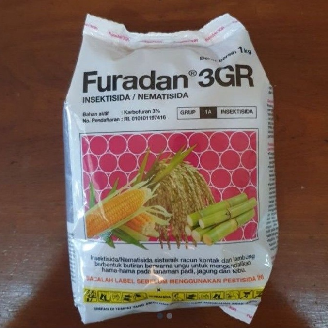 Jual Furadan 3 GR Insektisida Nematisida kemasan 1 kg | Shopee Indonesia