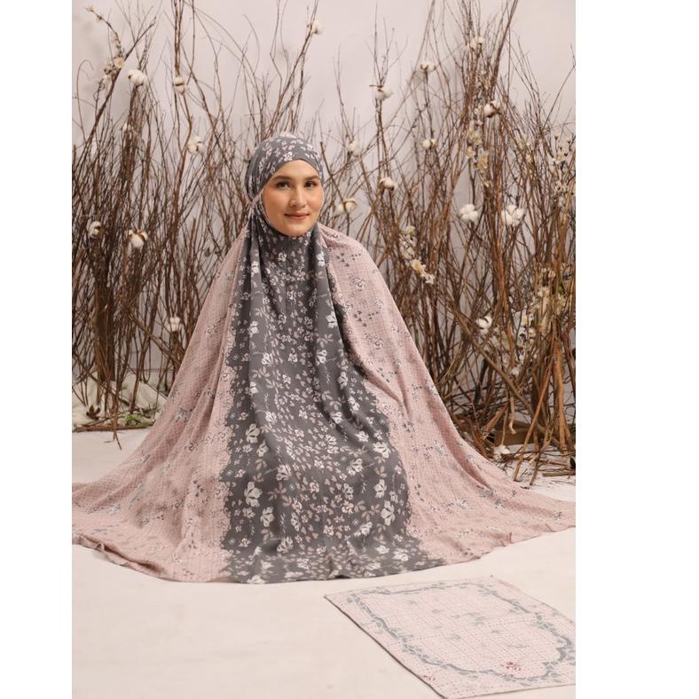 Jual Diario x Dwihanda - Mukena Freilla Prayer Set 2in1 Sejadah Travel ...