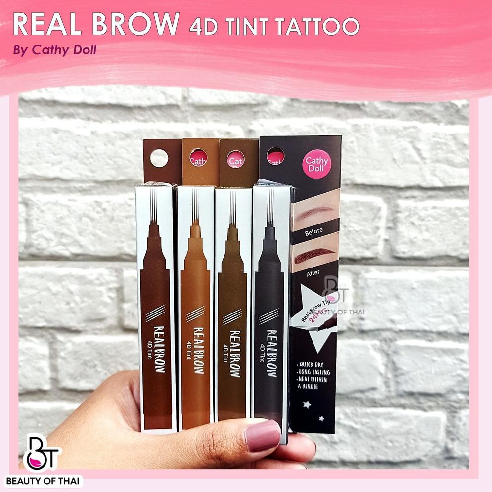 Jual CATHY DOLL REAL BROW 4D TINT TATOO ORIGINAL (KODE K8985) | Shopee ...