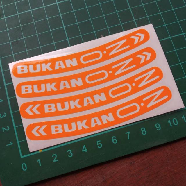 Jual Sticker velg bukan OZ racing | Shopee Indonesia