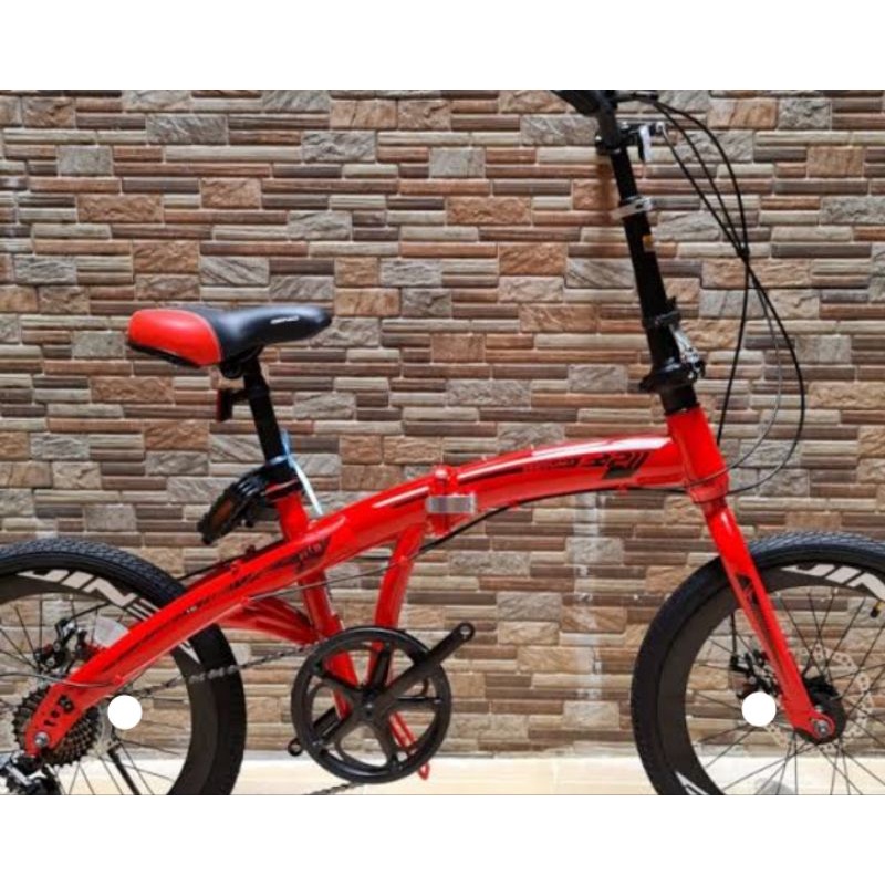 Jual Promo! Genio F211 dan F371 sepeda lipat 20 by UNITED 7 speed | Shopee Indonesia
