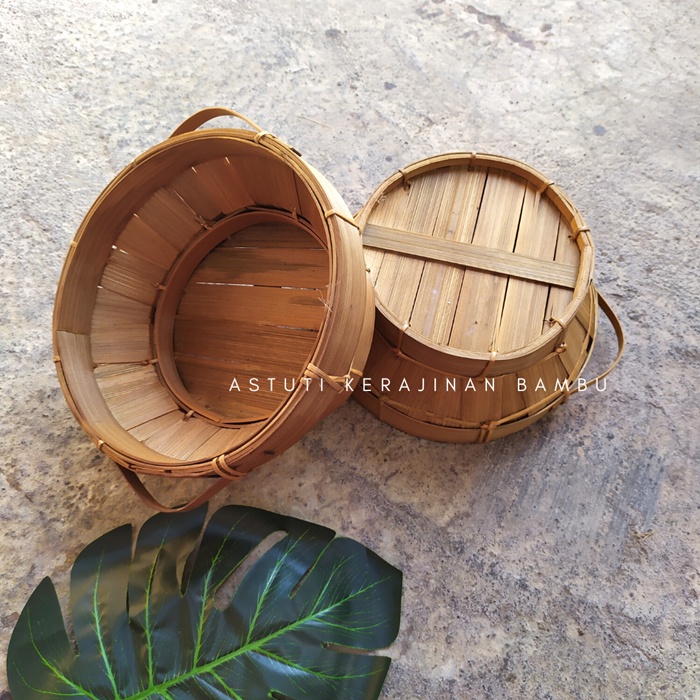 Jual Cething Bambu Premium d 20 cm cething nasi bakul nasi wakul nasi ...
