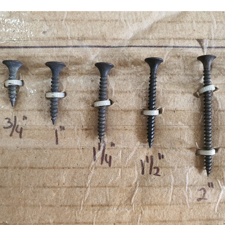 Jual Skrup Gypsum Drywall Drewel Sekrup Baja Hitam 1 Kg / Drywall Screw ...