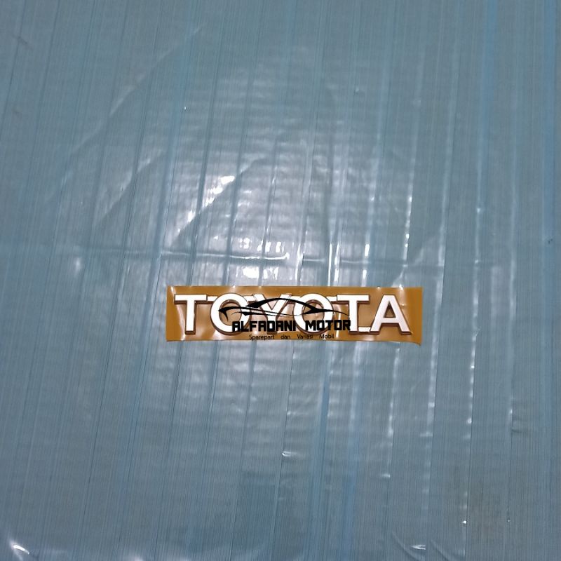 Jual Logo emblem tulisan merek Toyota | Shopee Indonesia