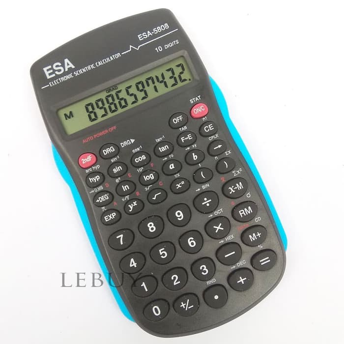 Jual Kalkulator Ilmiah Robot ESA5808BR | Shopee Indonesia