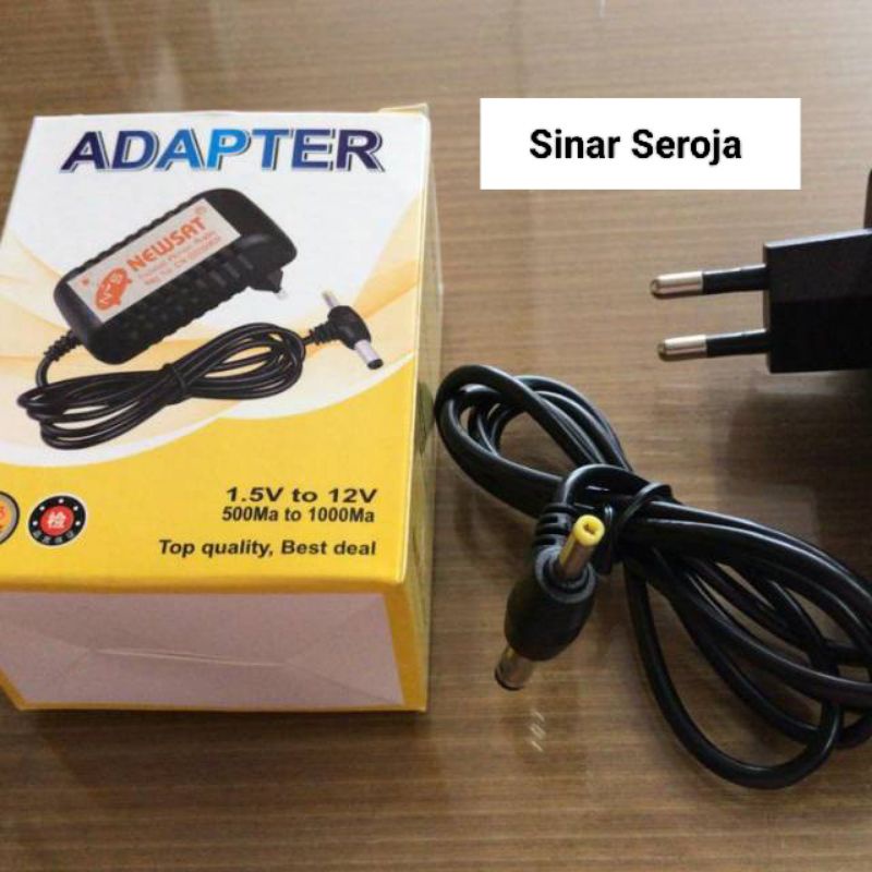 Jual Adaptor serbaguna/adaptor 12v 1,5/adaptor buat led strip | Shopee ...