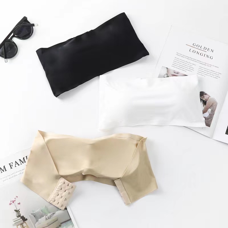 Jual Seamless Kemban /Bandeu Tops Removable Bantalan Intimate | Kemben ...