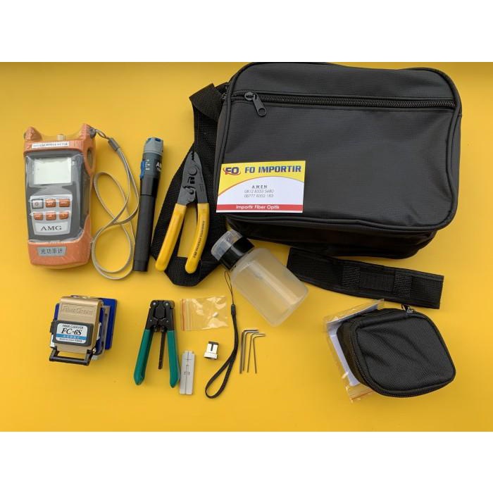 Jual CATV/FTTH Tool Kit SET Lengkap OPM VFL Cleaver FO/Fiber Optic ...