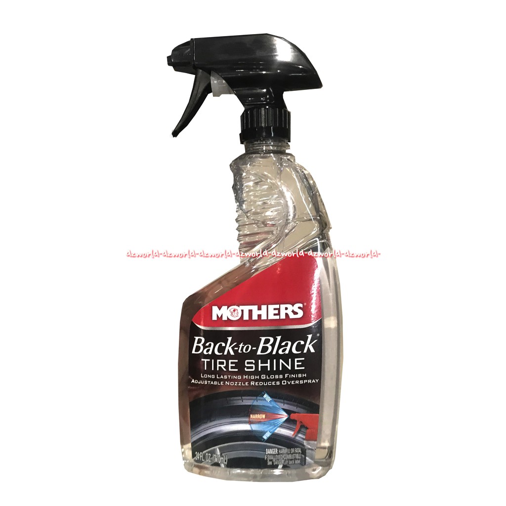 Jual Mothers Back To Black Tire Shine 710ml Pembersih Ban Mobil Mother ...