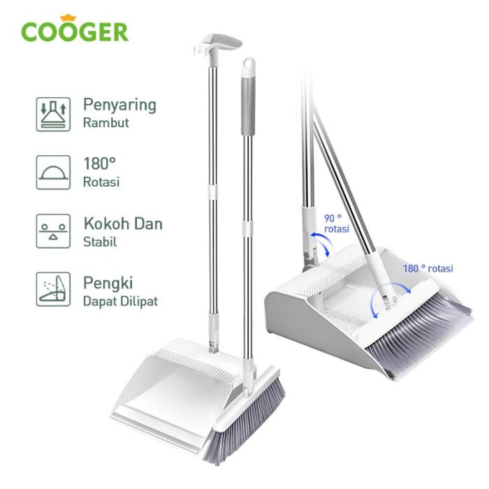 Jual Peralatan Kebersihan Cooger Set Sapu Dengan Pengki Alat Pembersih ...
