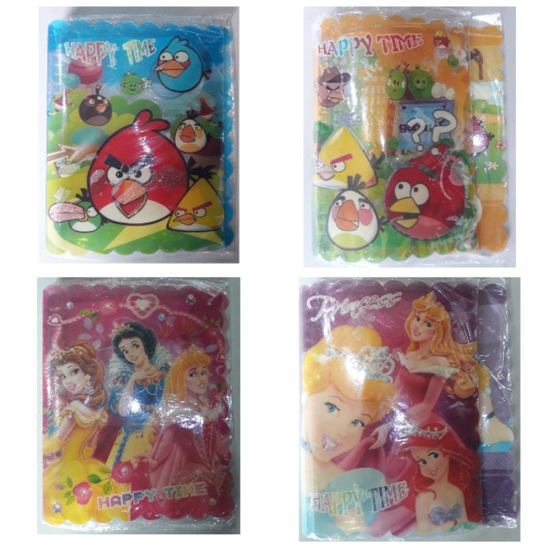Jual MAP BINDER BERMOTIF HAPPY TIME UNTUK ANAK-ANAK UKURAN A5 | Shopee ...