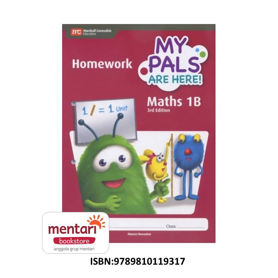 Jual My Pals Are Here Math Homework | Buku Latihan Matematika Level ...