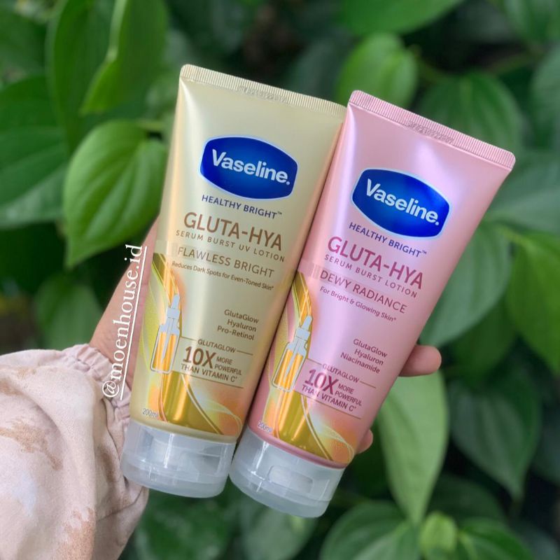 Jual VASELINE GLUTA HYA Serum Burst Lotion 200ml - Dewy Radiance ...