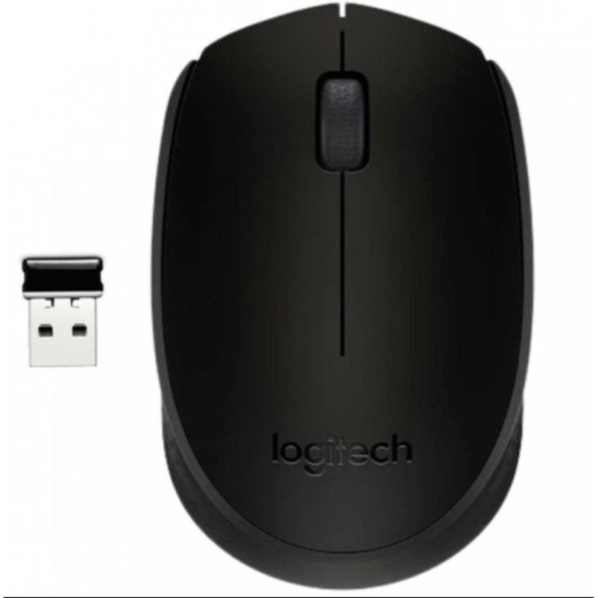 Jual Logitech B170 Wireless Mouse - Hitam | Shopee Indonesia