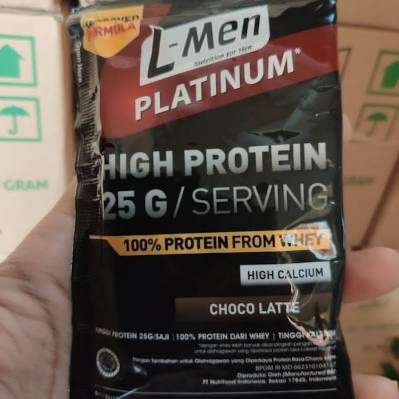 Jual L MEN PLATINUM HIGH PROTEIN 25G (Sachet) | Shopee Indonesia Jual L MEN PLATINUM HIGH PROTEIN 25G (Sachet) | Shopee Indonesia