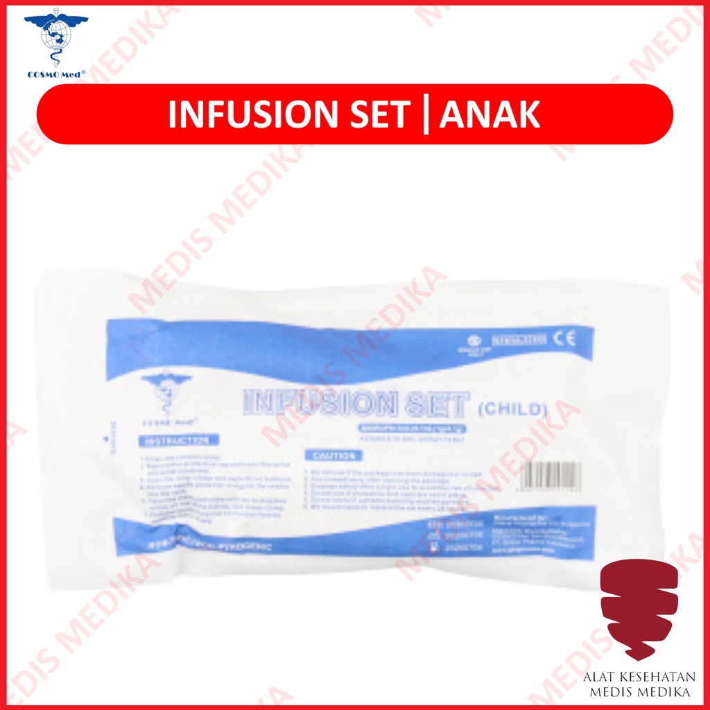 Jual Selang Infus Set Anak Infusion Child Alat Bantu Pertolongan Medis ...