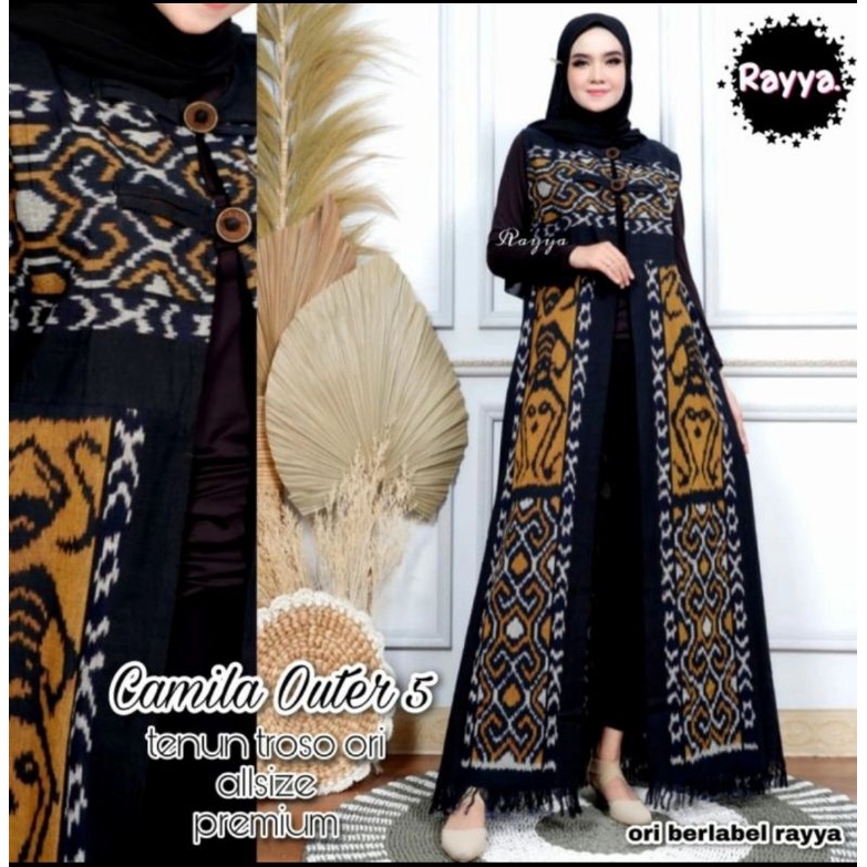 Jual OUTER TENUN ETNIK HALUS | Shopee Indonesia