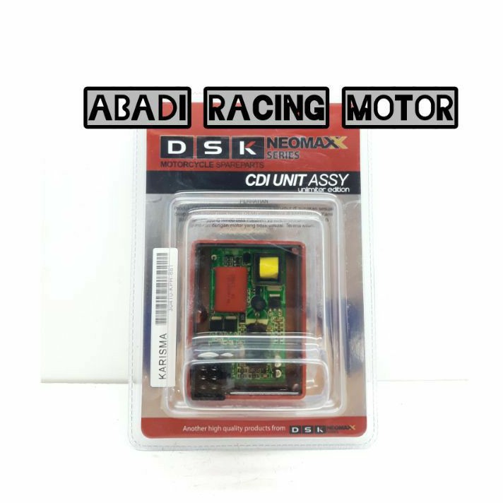 Jual CDI RACING KARISMA SUPRA X 125 KHARISMA DSK NO LIMIT SETARA BRT ...
