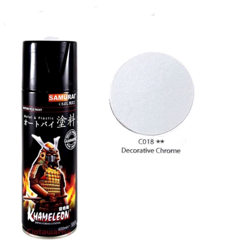 Jual Pilox Samurai Paint Decorative Chrome ( C018** ) | Shopee Indonesia