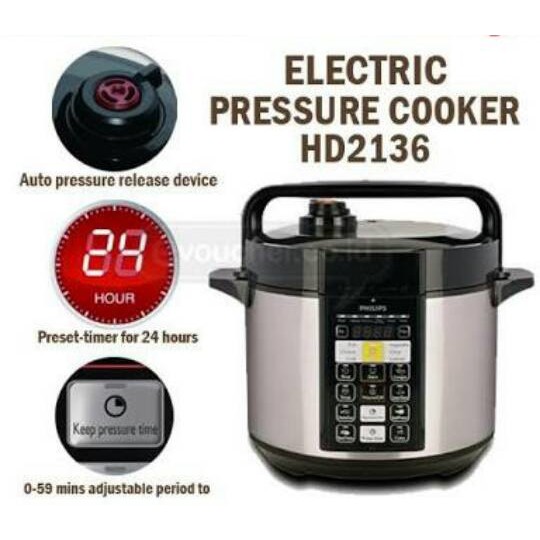 Jual HOT SALEE Electric Pressure Cooker Philips HD2136 - Alat Presto ...
