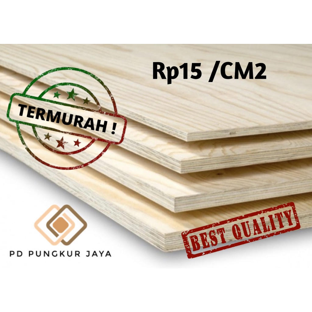 Jual TRIPLEK / MULTIPLEK 15MM ALBASIA UKURAN CUSTOM | Shopee Indonesia