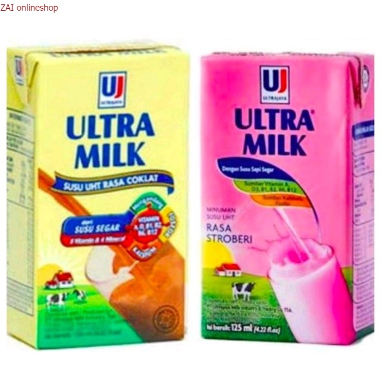 Jual Susu Ultra UHT 125 ml | Shopee Indonesia