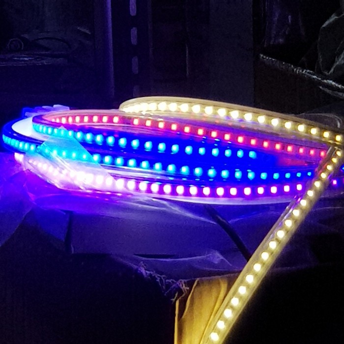 Jual Lampu LED Strip 2835 120LED Super 220V Ungu / Purple Light ...