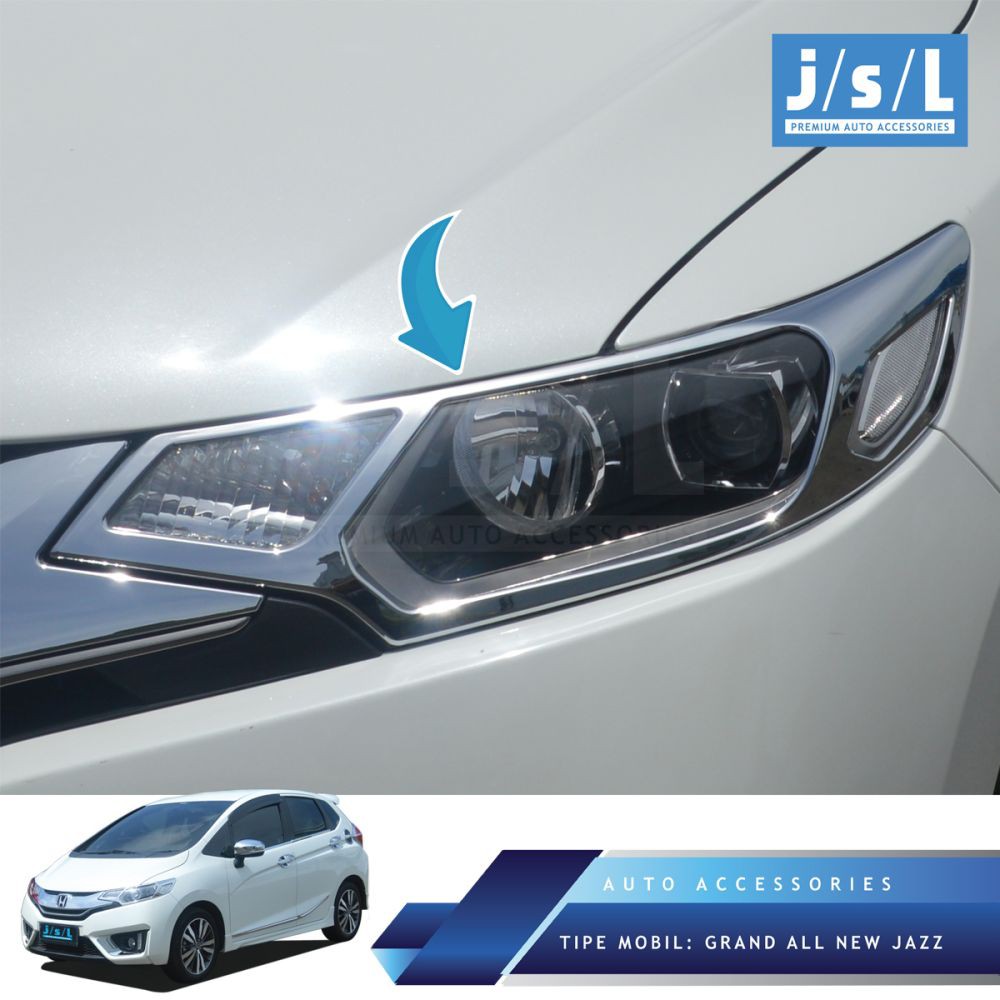 Jual Grand All New Jazz Garnish Lampu Depan JSL/Head Lamp Garnish ...