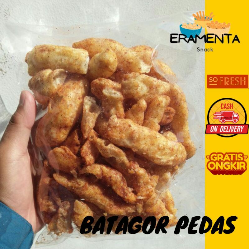 Jual Eramenta Snack - Batagor Pedas Batagor Kering Lada Otak - Otak ...