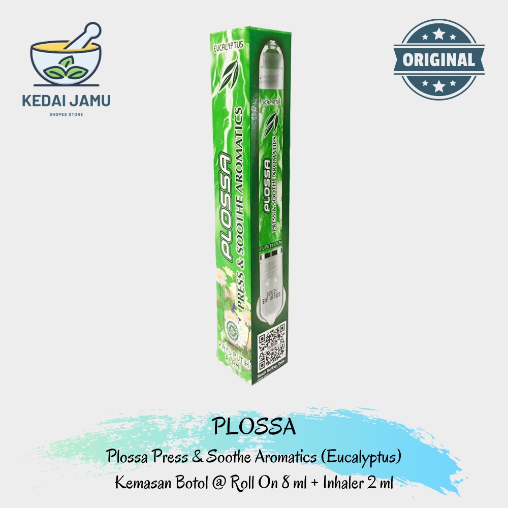 Jual Plossa Minyak Angin Aromatherapy Inhaler 4 in 1 | Shopee Indonesia