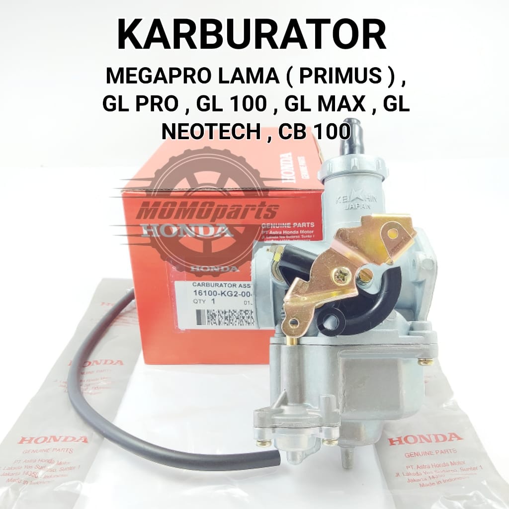 Jual ORIGINAL KARBURATOR KEIHIN MOTOR HONDA MEGAPRO LAMA GL PRO GL 100 GL MAX GL NEOTECH CB 100 ...
