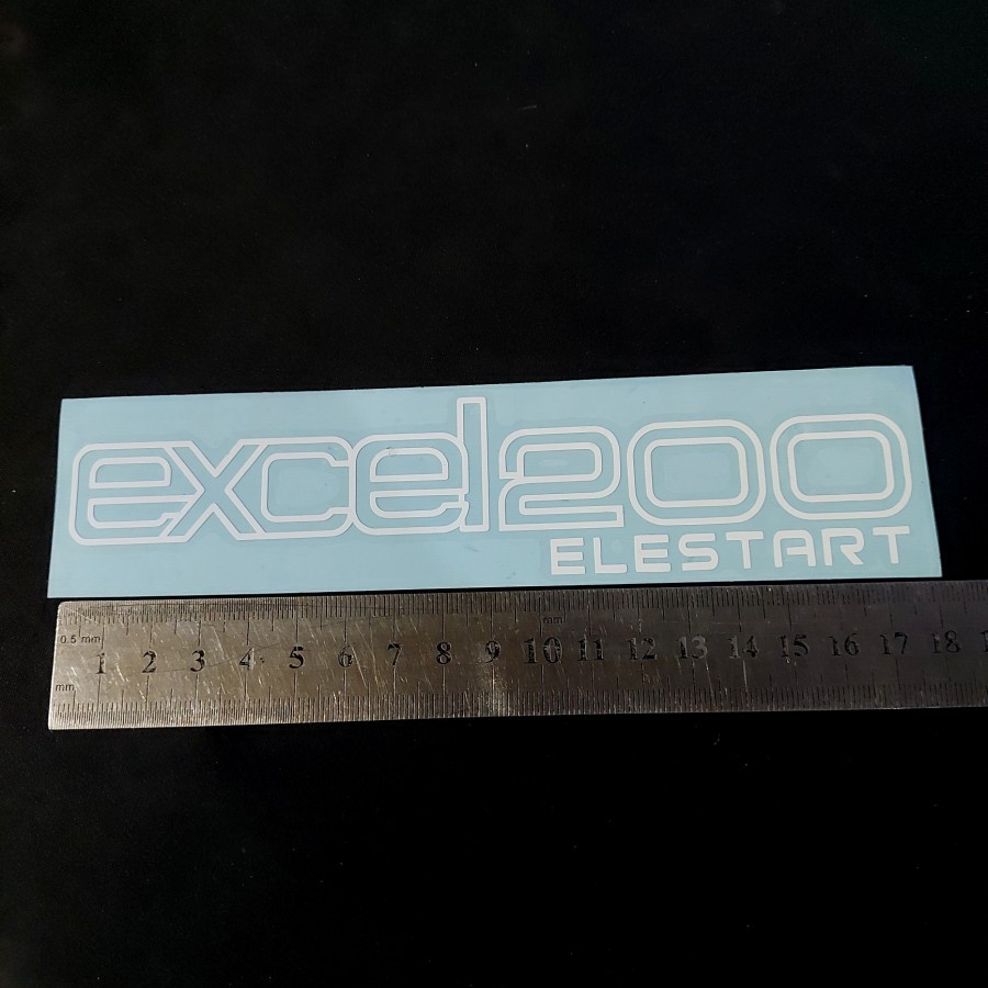 Jual Cutting Sticker EXCEL 200 Vespa Piaggio Body Motor | Shopee Indonesia