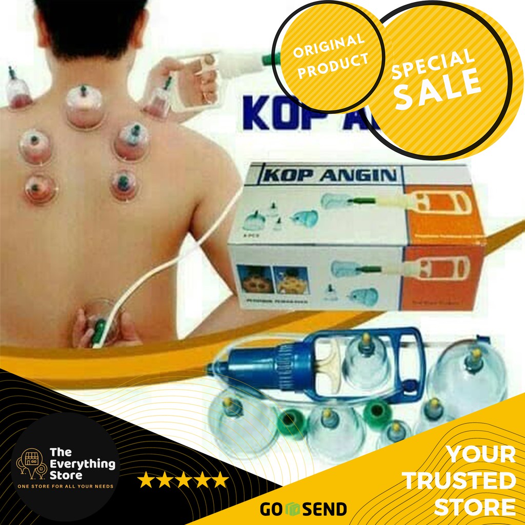 Jual Alat Bekap / KOP ANGIN isi 6 / ALAT TRADITIONAL TERAPI BEKAM | Shopee Indonesia