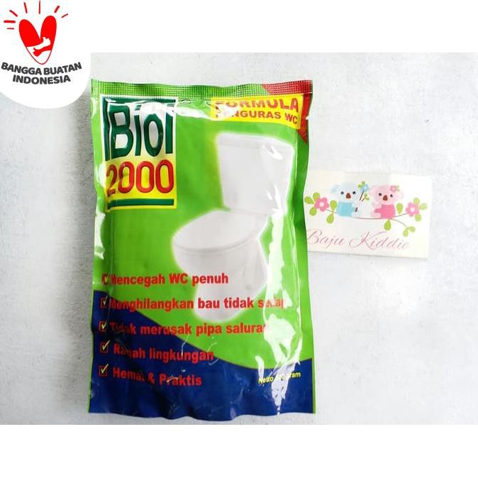 Jual BIO2000 PENGURAS WC 500GR (MJS) BIO 2000 OBAT SEPTIC TANK 500 GRAM ...