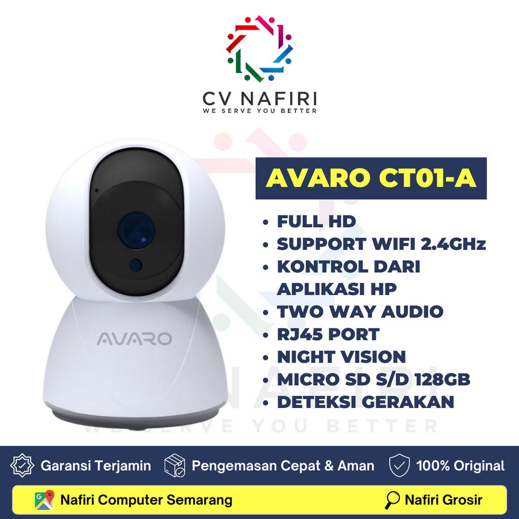 Jual IP CAM AVARO CT01-A WIFI SMART IP CAMERA FULL HD CCTV RUMAH 2 WAY ...