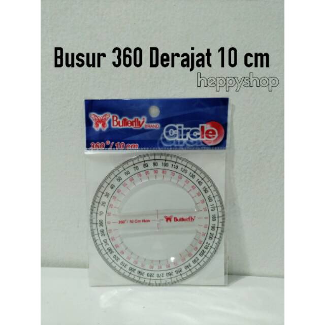 Jual Busur 360 Derajat 10 cm, Busur Butterfly | Shopee Indonesia