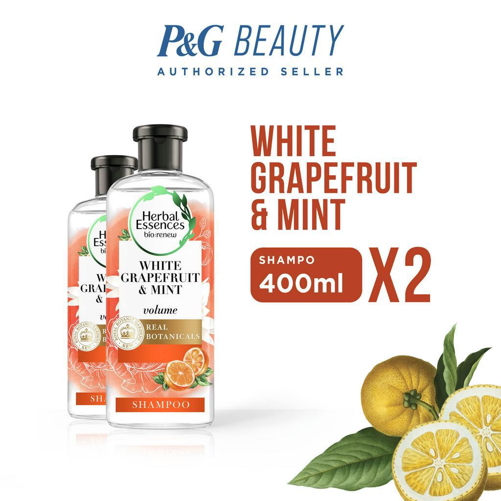 Jual Herbal Essences Bio Renew Volume White Grapefruit and Mosa Mint ...