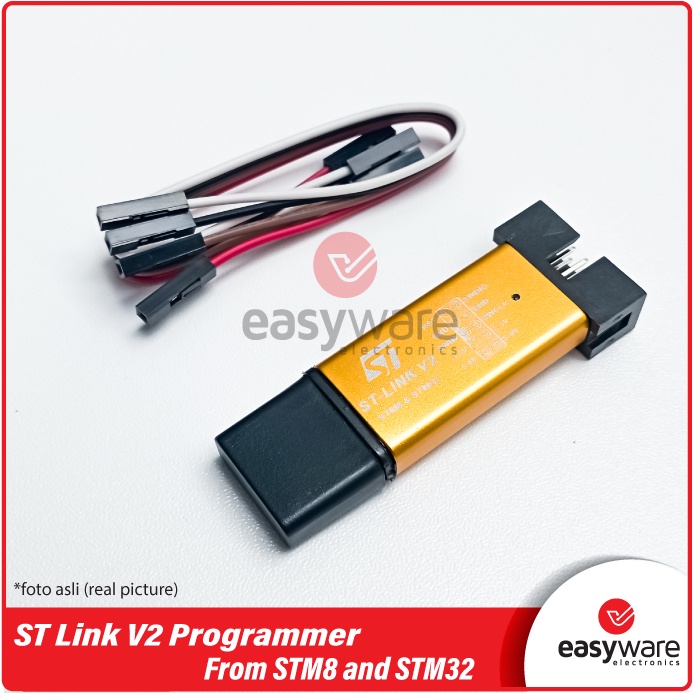 Jual ST-Link V2 Mini STM8 STM32 Simulator Download Programmer | Shopee Indonesia