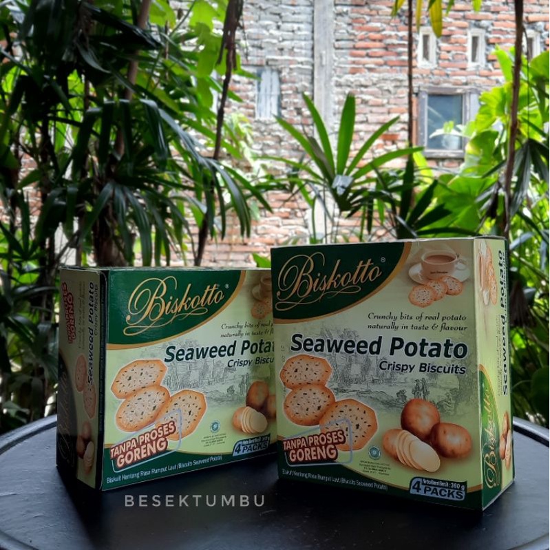 Jual BISKOTTO POTATO 360 gram / POTATO CHIP/ JAJANAN ACARA/ BISKUIT ...