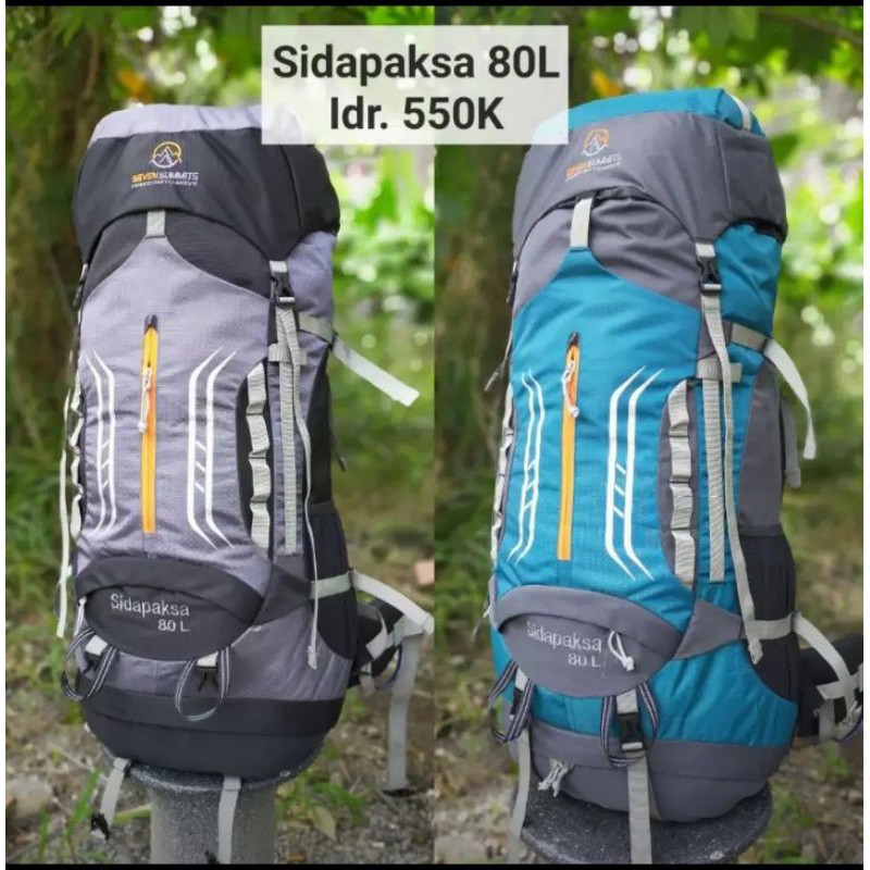 Jual Carrier Seven Summit 80L | Shopee Indonesia