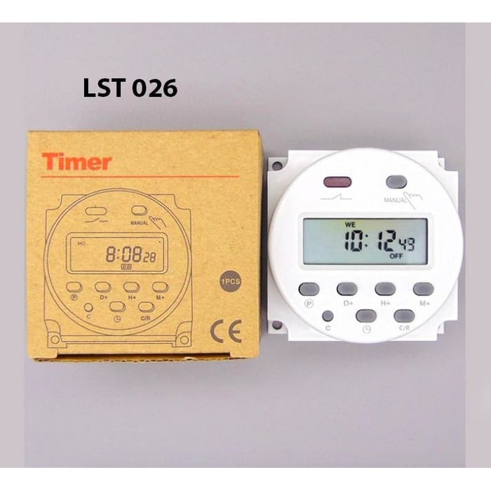 Jual Saklar Timer Digital DC 12Volt 16 A | Shopee Indonesia