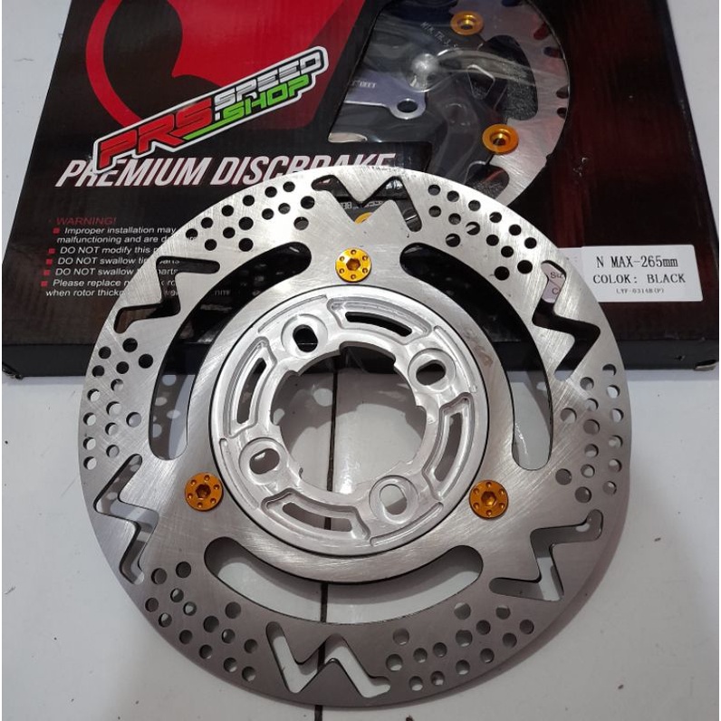 Jual disc piringan 265mm model brembo galfer 260 adaptor nmax pnp mio beat vario scoopy jupitet ...