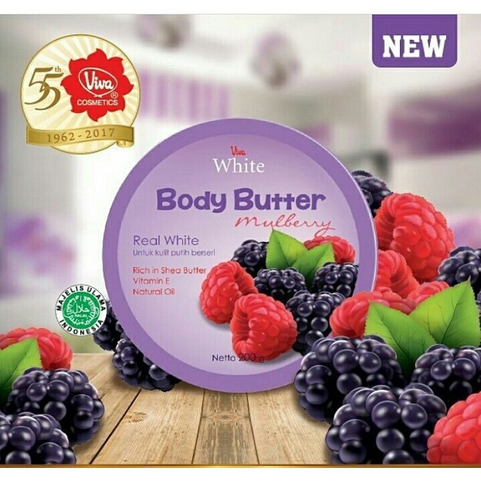 Jual (BOSS) VIVA WHITE BODY BUTTER - VIVA BODY BUTTER 200 gr | Shopee Indonesia