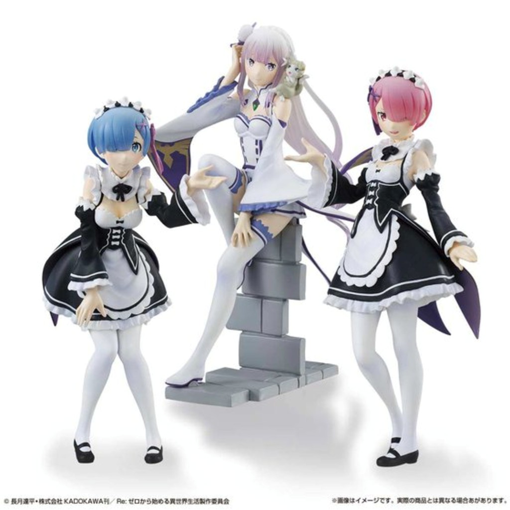 Jual Chara Potraits Re zero Premium Bandai 1 set | Shopee Indonesia
