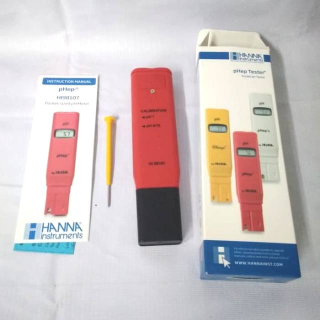 Jual PH Meter Merek HANA / pHep Hana made in ROMANIA / PH meter ...