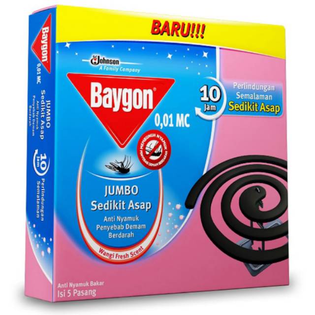 Jual BAYGON BAKAR OBAT NYAMUK ISI 5BIJI | Shopee Indonesia