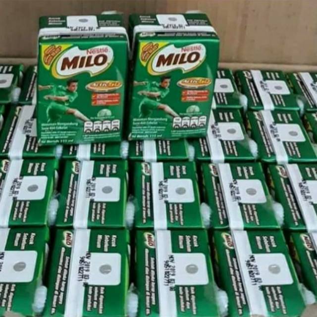 Jual Susu UHT Milo Kotak 110ml | Shopee Indonesia