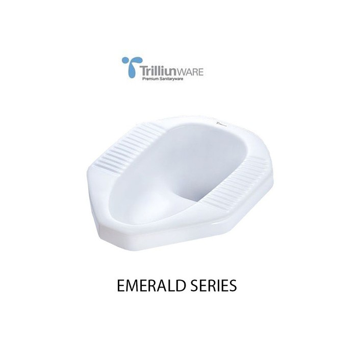 Jual KLOSET JONGKOK TRILIUNWARE/ CLOSET SQUATING PAN EMERALD SERIES ...