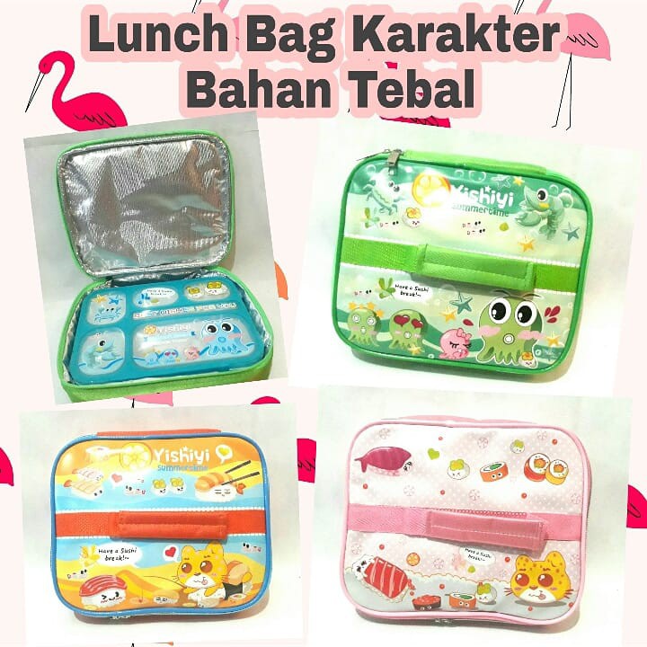 Jual Lunch Bag Motif Box Grid | Shopee Indonesia