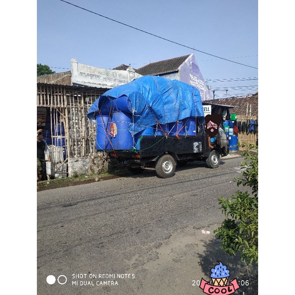 Jual Drum plastik 200 liter / poligen 200 liter | Shopee Indonesia